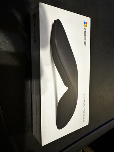 New Microsoft Wireless Arc Mouse Black - Model 1791 | eBay