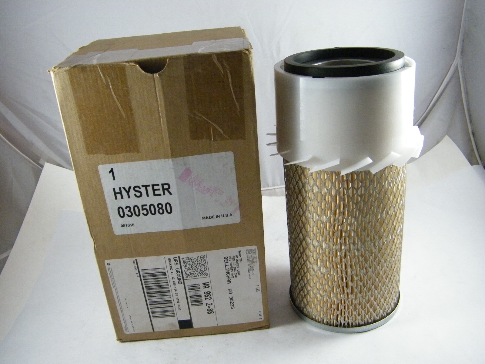 HYSTER AIR FILTER 0305080 | eBay