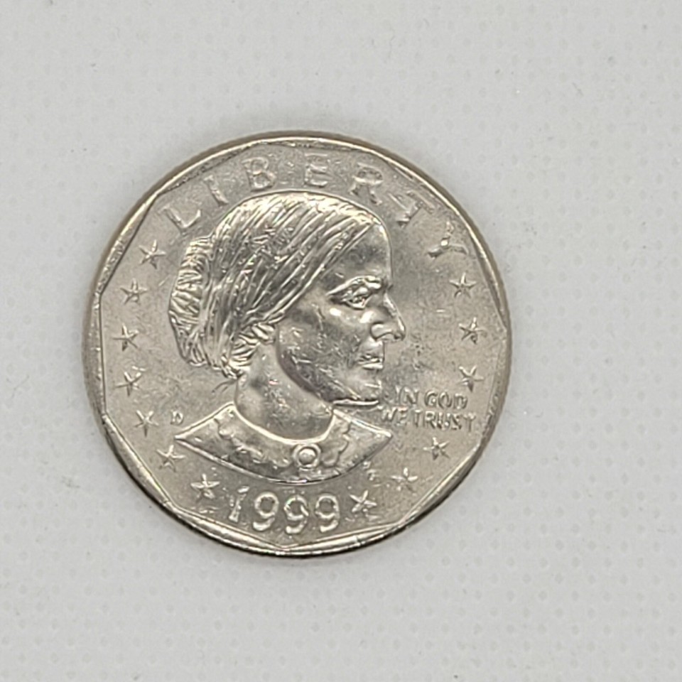 1999 Susan B. Anthony Liberty D RARE FG Frank Gasparro One Dollar US $1 ...
