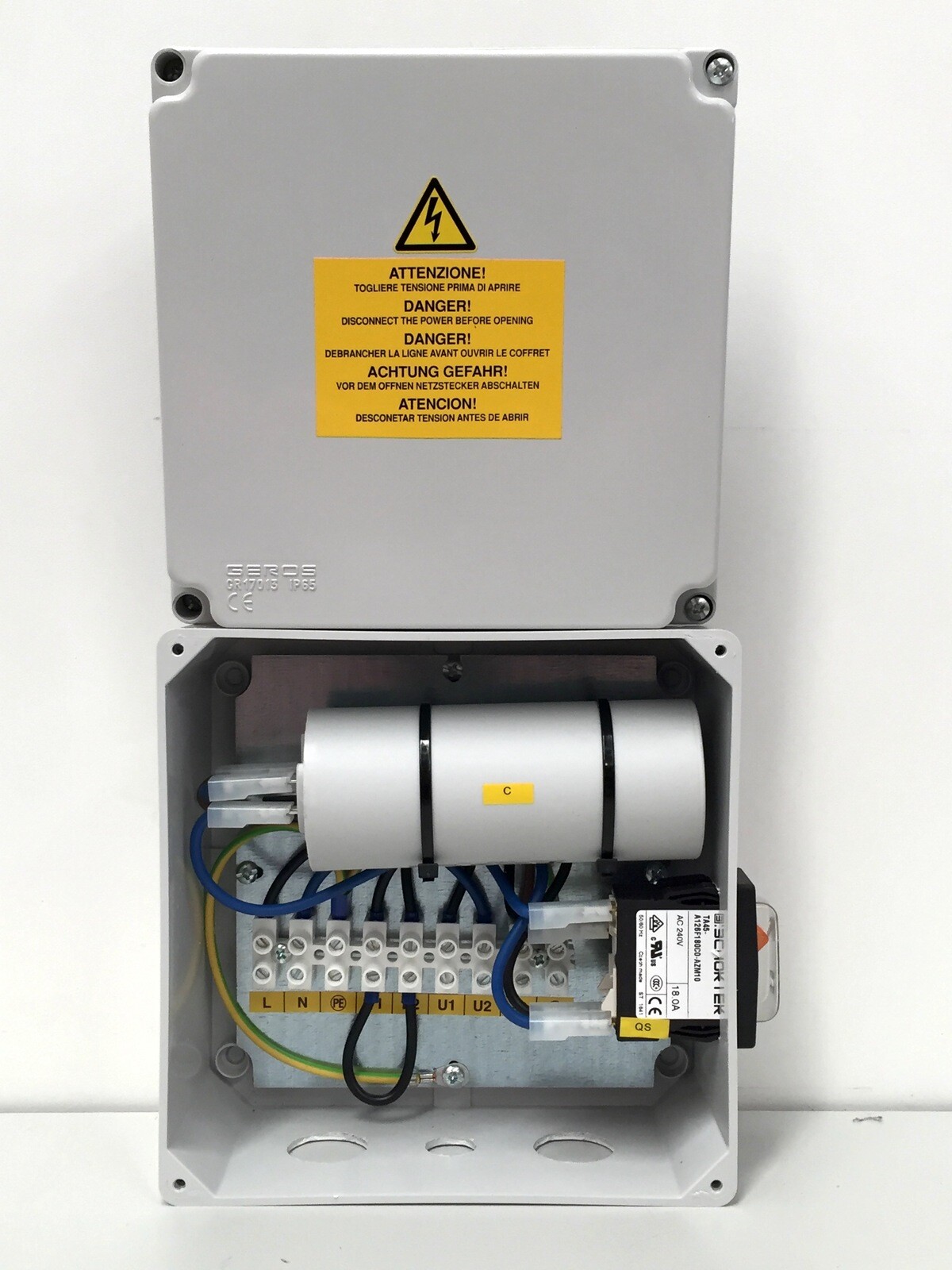 LOWARA QPC/22 Quadro Pump Control Box 220-230V 1~50Hz 16A 70M IP54 for ...