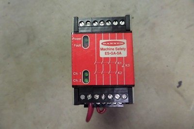 Banner Machine Safety Relay Module ES-GA-5A ESGA5A Used | eBay