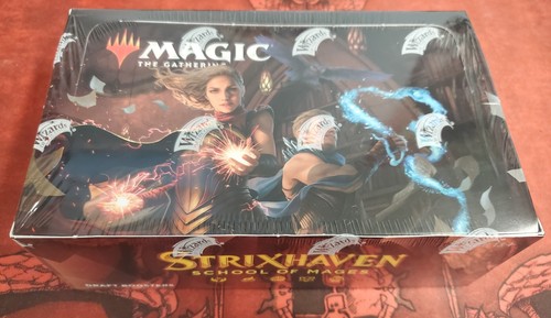 Magic: The Gathering - Strixhaven School of Mages Draft Booster Box ...