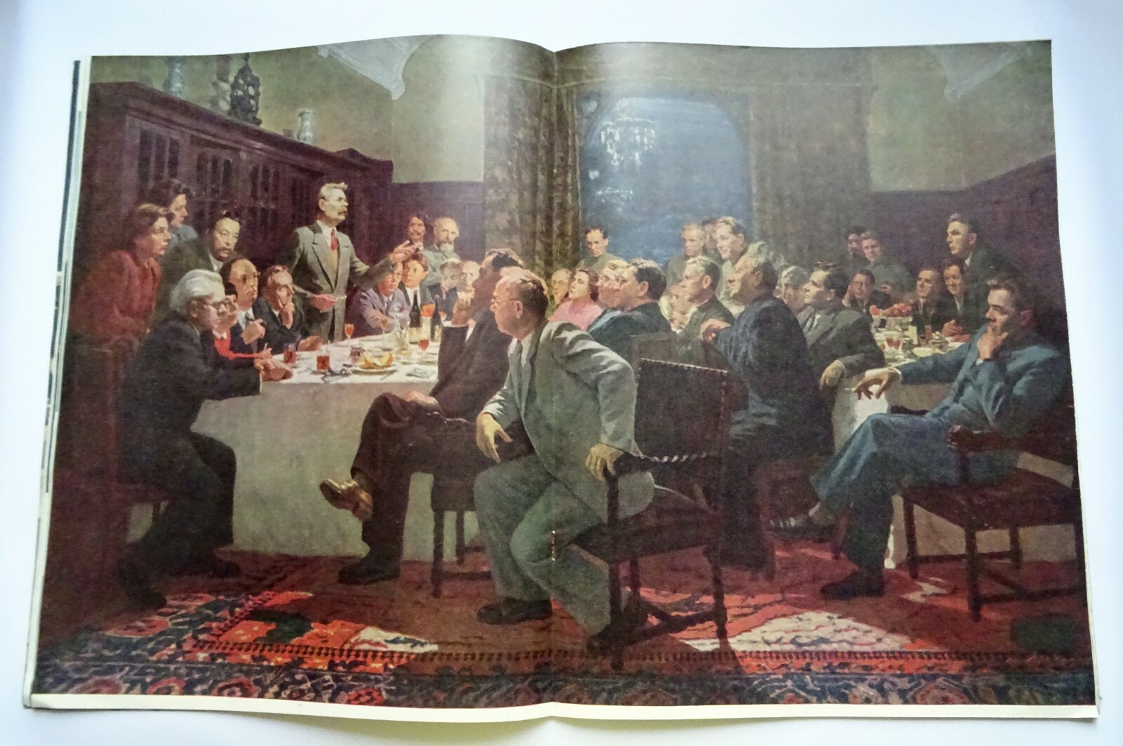 1968 Ogonek Propaganda Russian Soviet USSR Vintage Illustrated Magazine ...