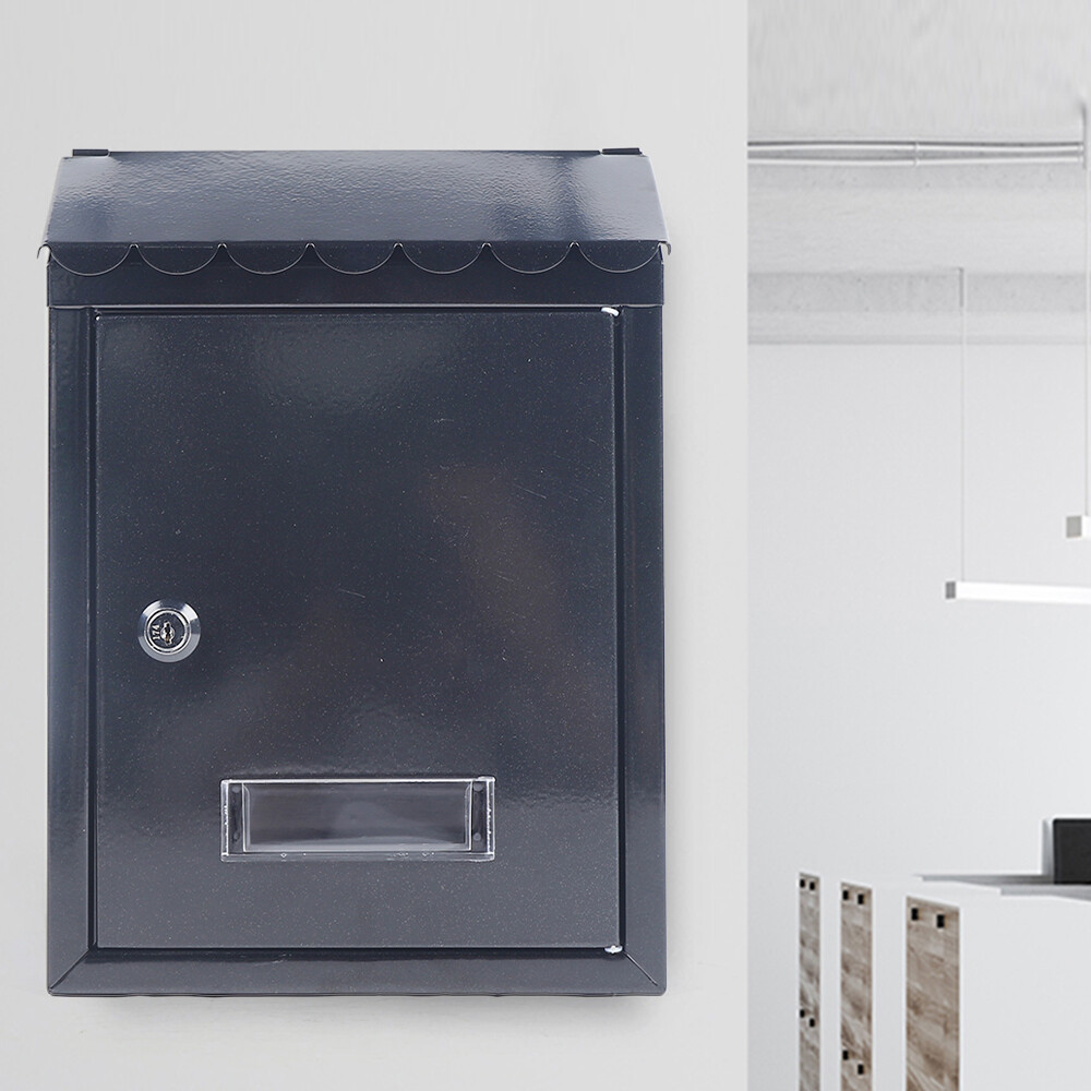 Modern Outdoor Waterproof Extra Large Drop Box Wall Mounted Mailbox ...