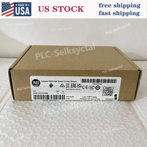 New Sealed 5069-HSC2XOB4 /A Compact I/O 5000 High Speed Counter Module ...
