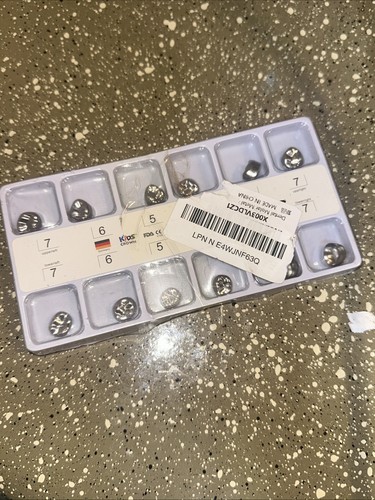 12* Dental preformed metal Crown Stainless Steel Crown Primary molar ...