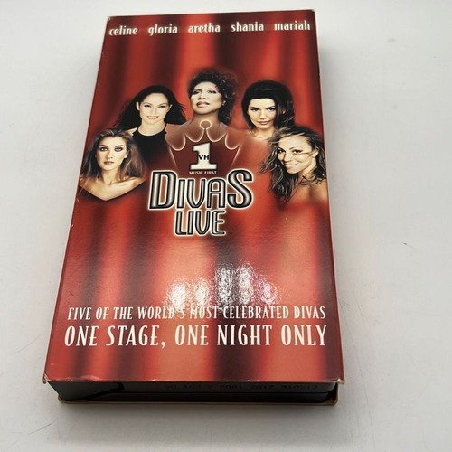 VH1 Divas Live (1998,VHS)- 5 of the World's Most Celebrated Divas- 1 ...