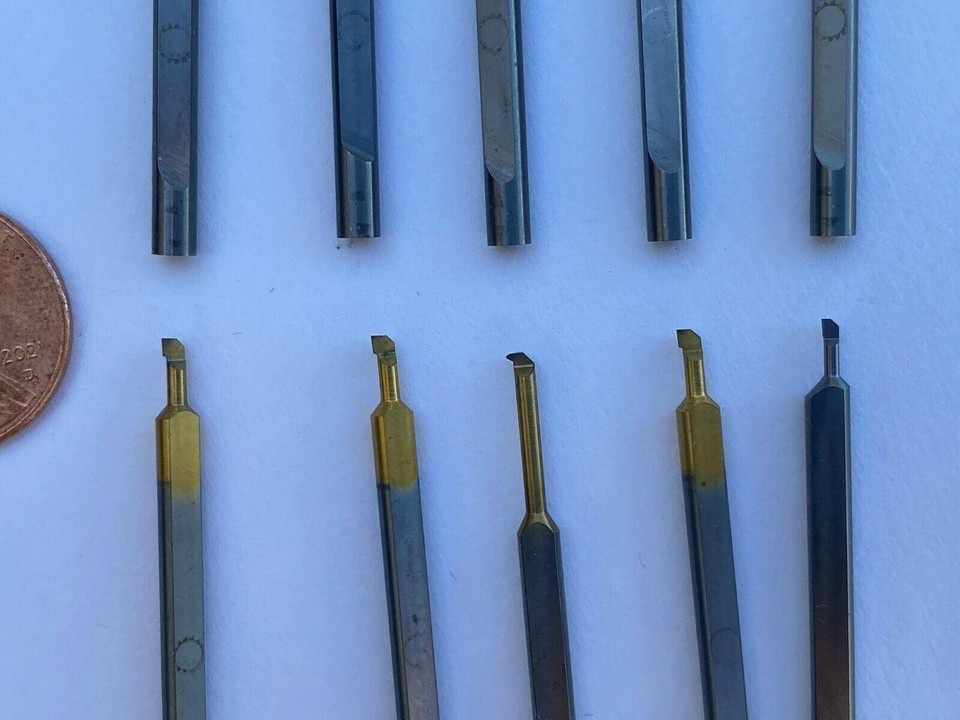Solid Carbide Mini Micro Boring Bars Watchmaker Jewelry Lathe Threading ...