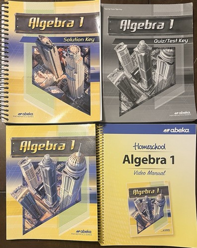 Abeka Algebra 1 Bundle | eBay
