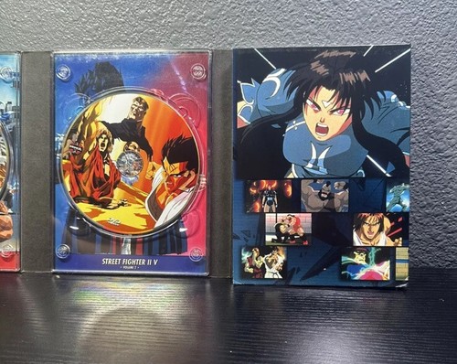 Street Fighter II V - The Collection (DVD, 2003, 4-Disc Set) for sale ...
