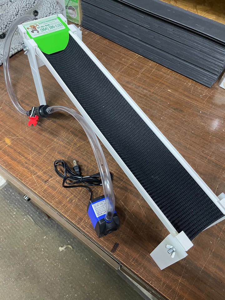 Martin Fine Gold Recovery Mini Sluice Box V mat Gold Stop Mat,Leg Kit ...