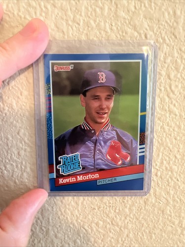KEVIN MORTON Donruss 1991 #37 RATED ROOKIE No (.) ERROR - Mint Card ...