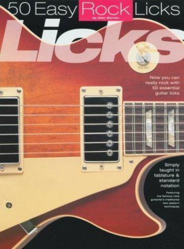 50 Easy Rock Licks by Alan Werner (1997, Hardcover) for sale online | eBay