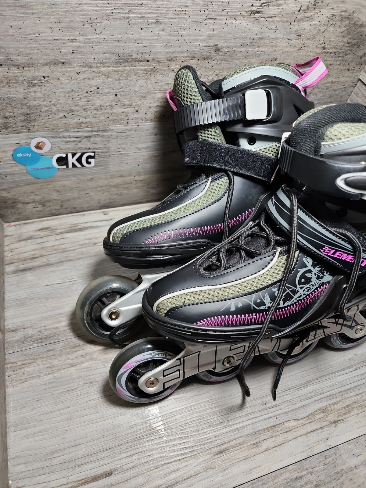 The 5th Element Skates Size 7 Med. Ladies Lynx LX boxed Inline 80mm ...