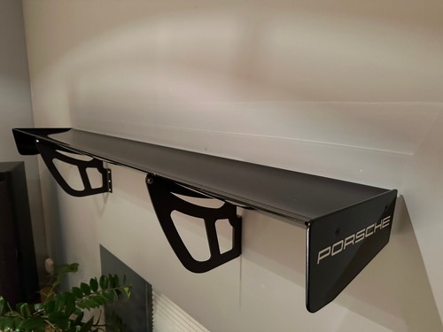 Porsche 911 GT3 CUP Spoiler Wall Shelf Book OEM Porsche Design | eBay