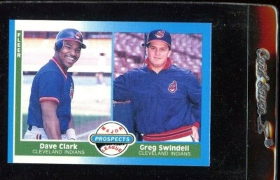 1987 FLEER PROSPECTS #644 GREG SWINDELL ROOKIE RC CLEVELAND INDIANS | eBay