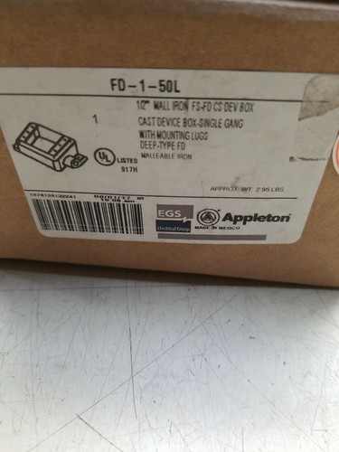 APPLETON FD-1-50L | eBay