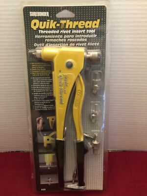 Surebonder 8510 Threaded Insert Tool for Metal, Fiberglass, Plastic ...