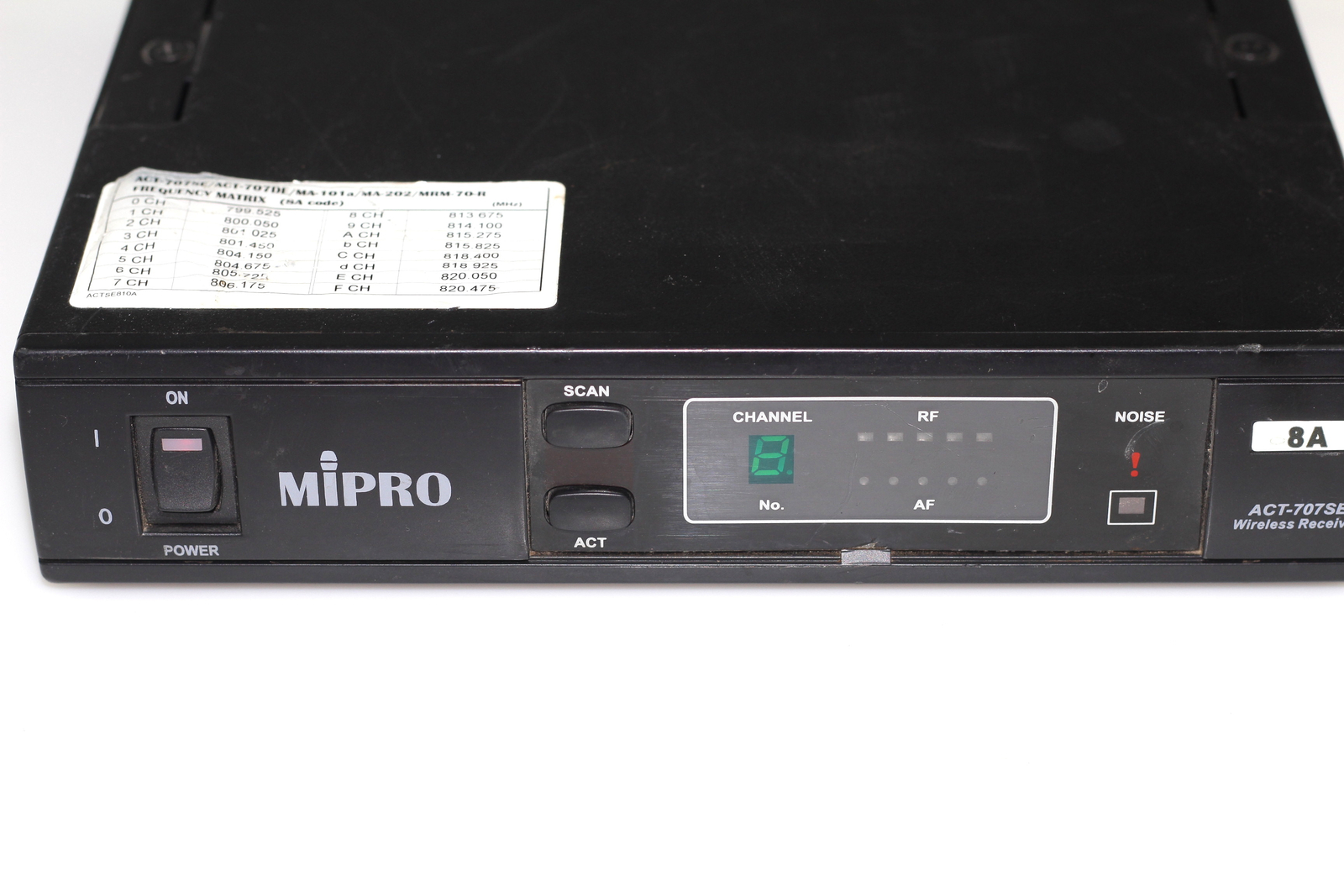 Mipro ACT-707SE Wireless Receiver no power supply | eBay
