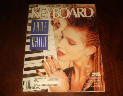 KEYBOARD MAGAZINE JUNE 1990 Jane Child, Yamaha SY55, Alesis Midiverb ...