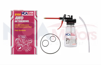 VW Tiguan Haldex Service Kit 850ml Oil & Filling Pump and Pipe Kit [Gen ...