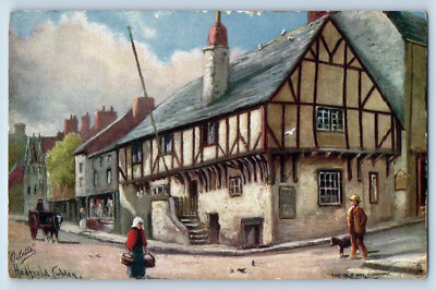 Conwy Wales Postcard The Old Inn Conway c1910 Unposted Oilette Tuck Art ...