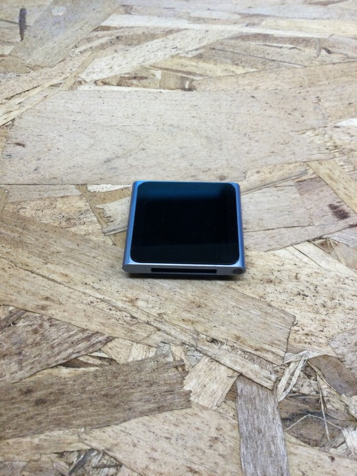 Apple iPod Nano 6th Gen Multitouch Clip A1366 EMC 2385 MP3 Blue parts ...