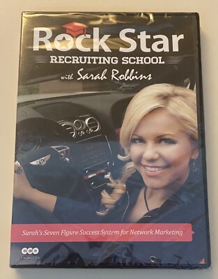 Rock Star Recruiting School Sarah Robbins 3 Audio CD Set NEW SEALED | eBay