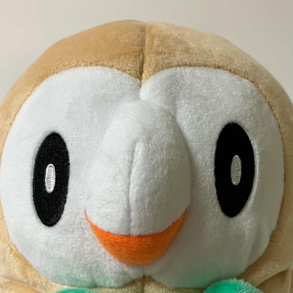 Pokemon Center Original Plush Rowlet Height 180mm 7.08inch Stuffed ...
