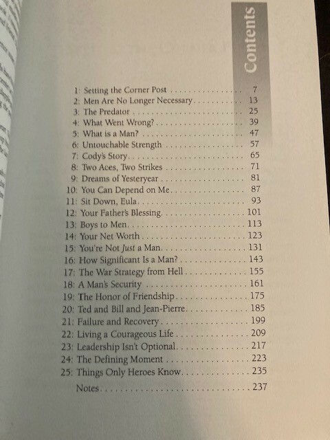 Things Only Men Know : What Matters Most in the Life of a Man by Pres ...