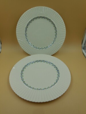 2 NICE LENOX PRISCILLA PATTERN 10-1/2" DINNER PLATES / PROMPT SAFE ...