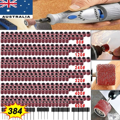 384Pcs Sanding Drum Kits For Nail Drill Bits Accessories Rotary Tool ...