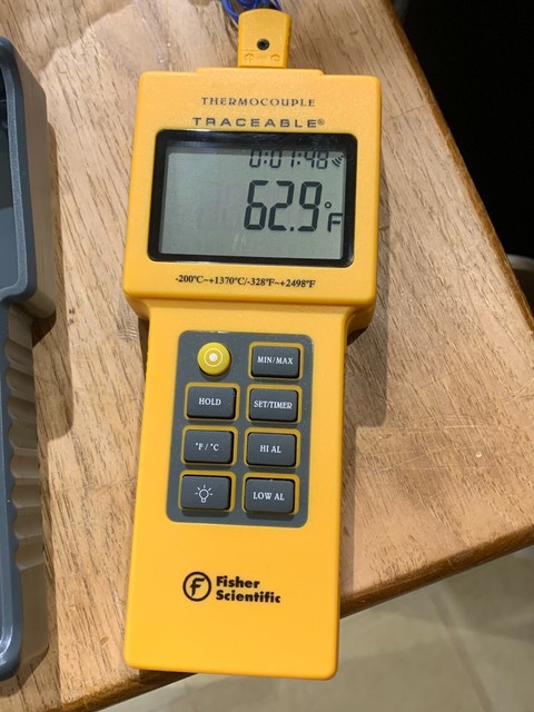 Fisher Scientific Thermocouple 15-077-14 Traceable Thermometer for sale ...