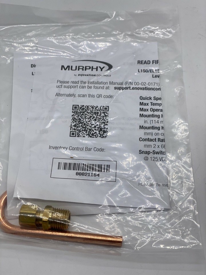 NEW MURPHY EL150K1 LIQUID LEVEL SWICHGAGE | eBay