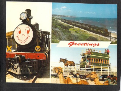 B8582 Australia SA Victor Harbor Cockle Train Horse Tram Milner Goolwa ...