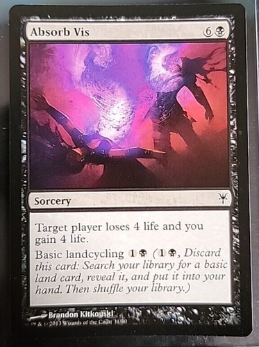 Absorb Vis MTG Duel Decks: Sorin vs. Tibalt | eBay