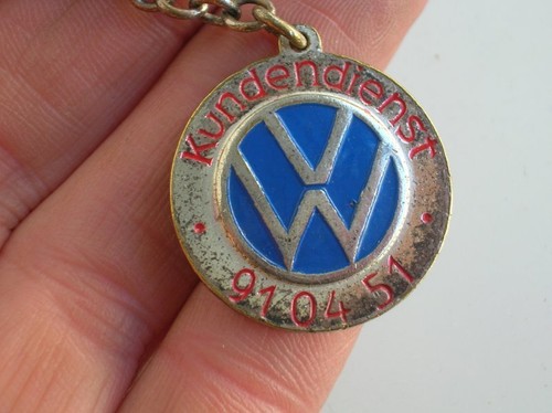 Vintage Volkswagen VW Key Ring Accessory | VW | HEB COX K√ÑFER Beetle ...