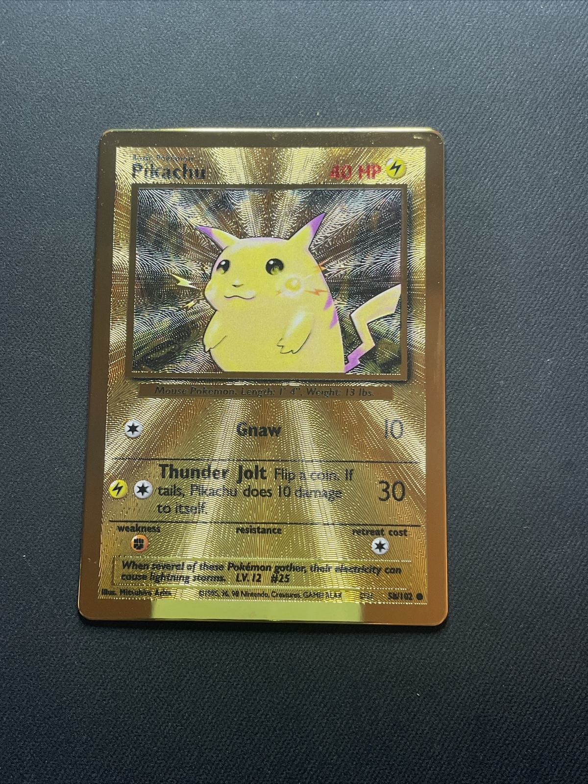 Pokemon-Celebrations-Gold-Metal-Pikachu-Ultra-Premium-Collection Values ...