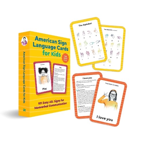 Rockridge Press American Sign Language Flash Cards for Kids (Cards) | eBay