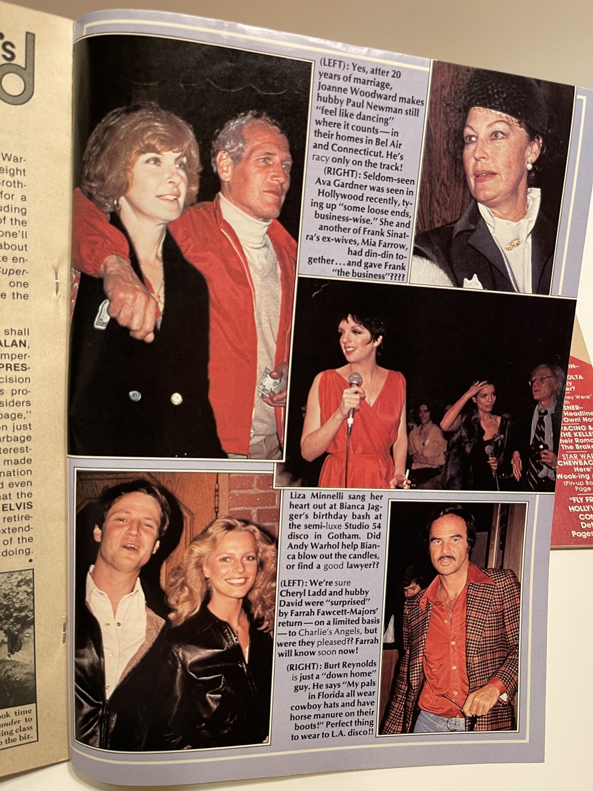 Set Of 3 Rona Barrett’s Hollywood Magazines 1977-1978 Elvis Andy Gibb ...