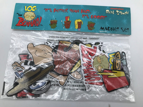 The Nick Box Culture Fly Nickelodeon Ren & Stimpy Magnet Set Dress Up ...