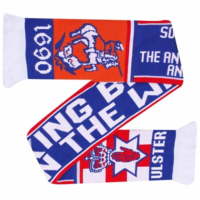 New King William & Ulster 1690 Souvenir Scarf, King Billy Ulster ...