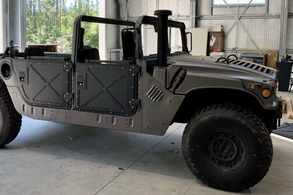 Military Humvee Tactical Half Doors - TAN - Set Of 2 Hard X-doors Lower ...