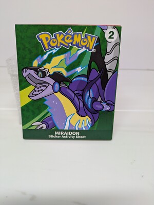 Number 2 MIRAIDON 2025 McDonald’s Pokémon TCG NEW UNOPENED BOX Happy ...