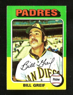 1975 Topps SET BREAK #168 BILL GREIF SAN DIEGO PADRES (SB1) | eBay