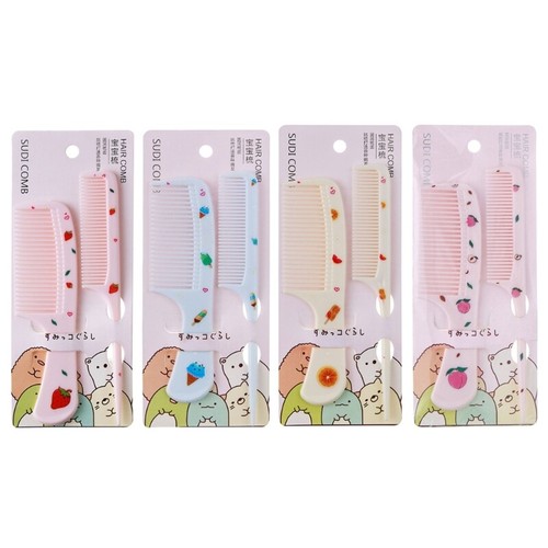 Rattail Styling Parting Comb Set Hair Stylish Tail Comb Kids Comb Color ...