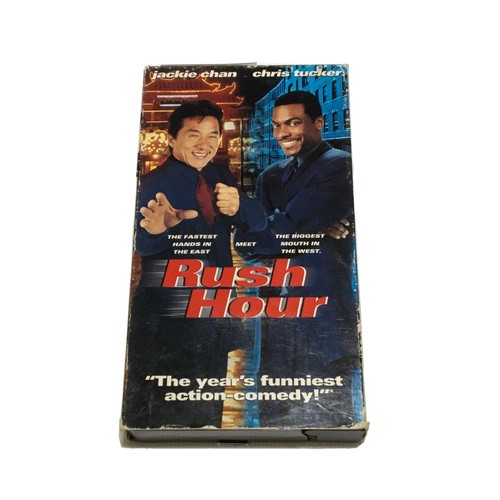 Rush Hour VHS (Tape) 1999 Jackie Chan Chris Tucker PG 13 director Brett ...