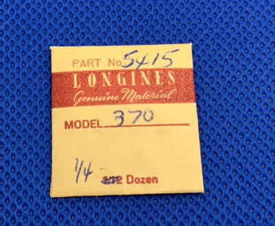 Longines 370 Part #5415 Ratchet Wheel Screws (3) Sealed. NOS. 60-50 R ...
