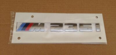 2013-2014 BMW F22 COUPE M235i 235i ///M235i EMBLEM LOGO BAGDE ORIGINAL ...