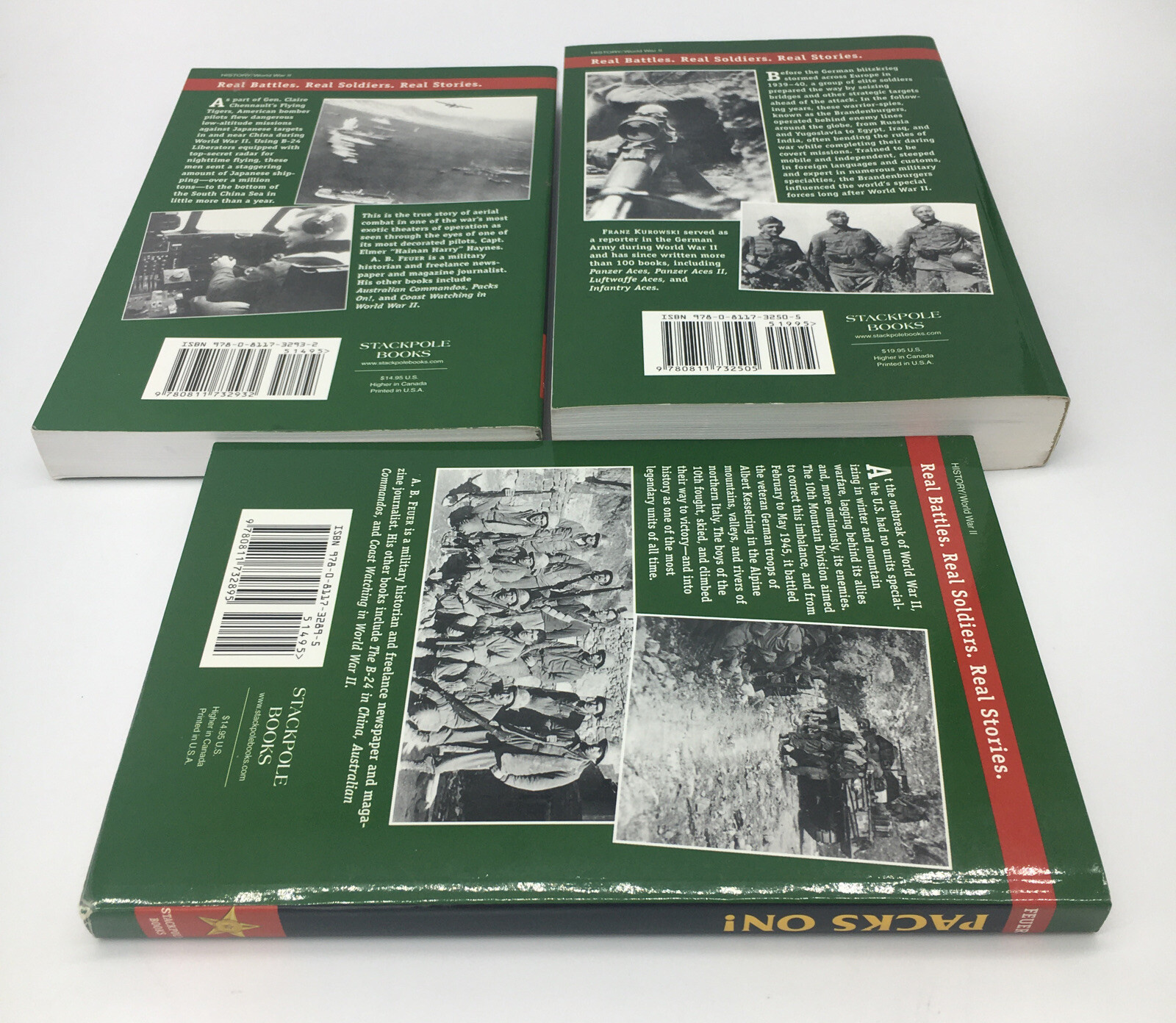 The Brandenburger Commandos/ Packs On/ B24 In China Stackpole Military ...